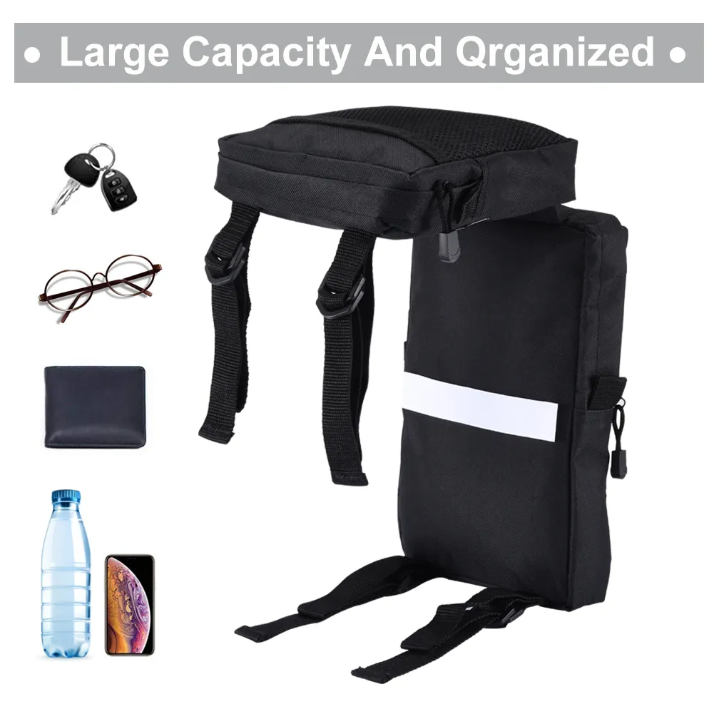 600D Oxford ATV Fender Bags ATV Tank Saddle Bags Cargo Storage Hunting ...