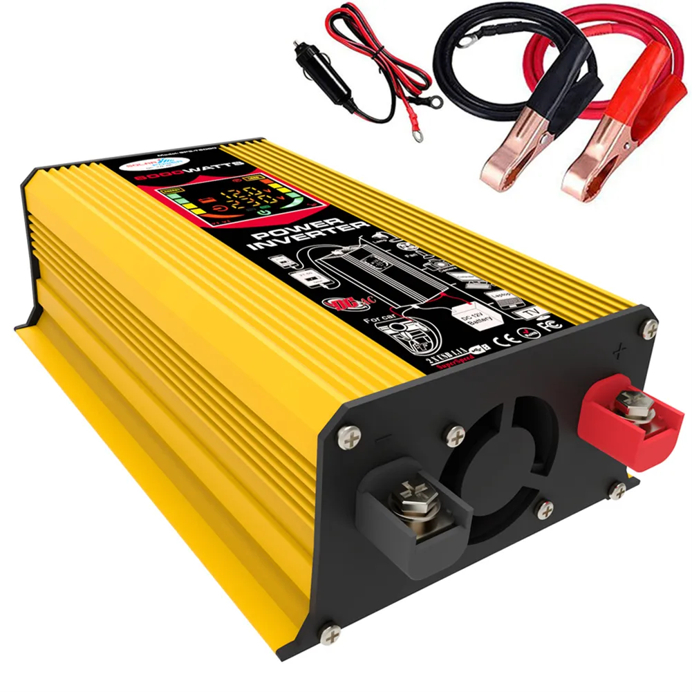 DHgate.com:6000W Car Power Inverter - LCD Display, Dual USB Ports, DC ...