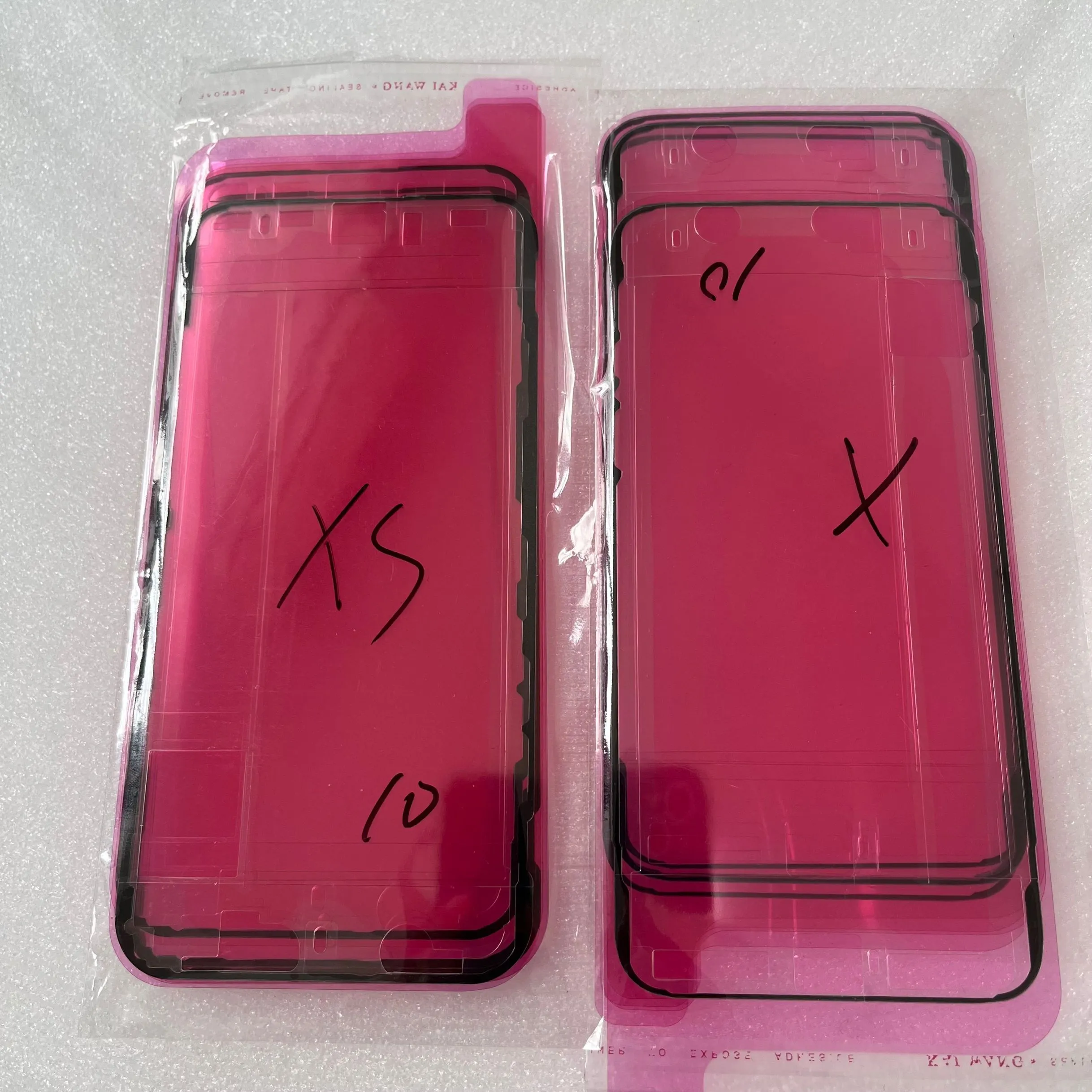 10-PackWaterproof LCD Frame Adhesive Seals for iPhone X-15, Stretchable ...