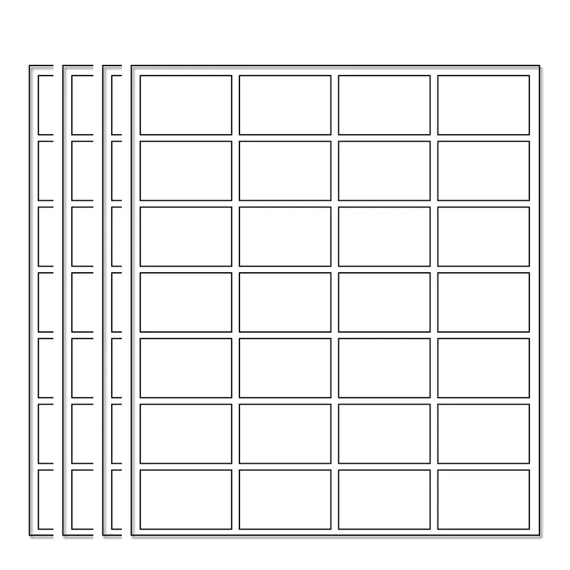 DHgate.com:50 Sheets A4 Self-Adhesive White Labels for Inkjet and Laser ...