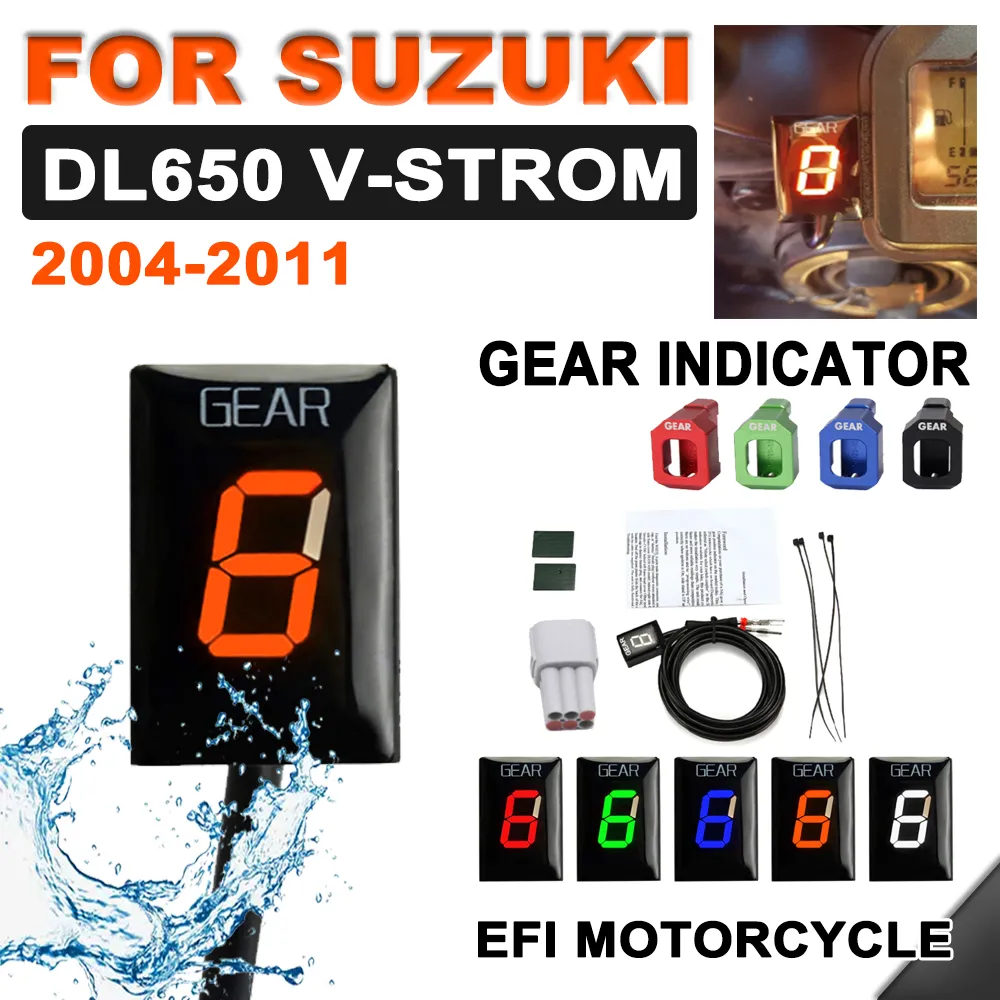 High-Quality Gear vwap indicator for Suzuki V-Strom 650 DL650 DL 650 ...