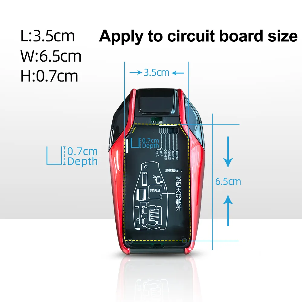 DHgate.com:TK800+ LCD Screen Remote Smart Key Fob Replacement for BMW ...