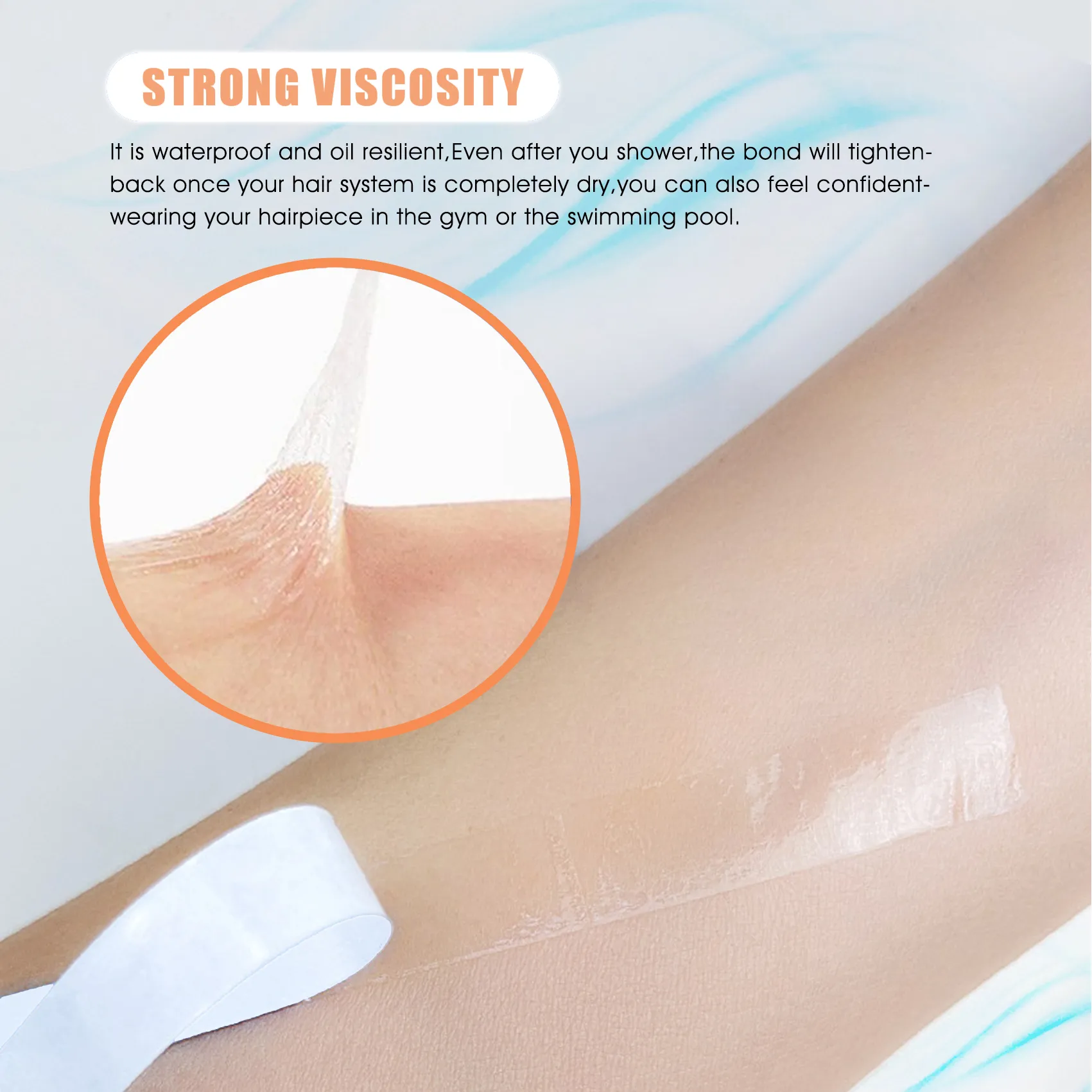 DHgate.com:12 Yards Waterproof Adhesive Tape for Hair Extensions & Lace ...