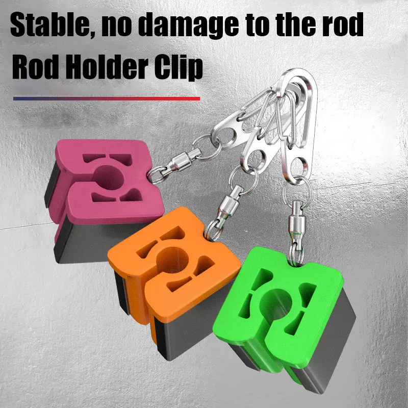 DHgate.com:2024 Fishing Rod Holder Clip, Portable Waist Belt Rod Clip ...