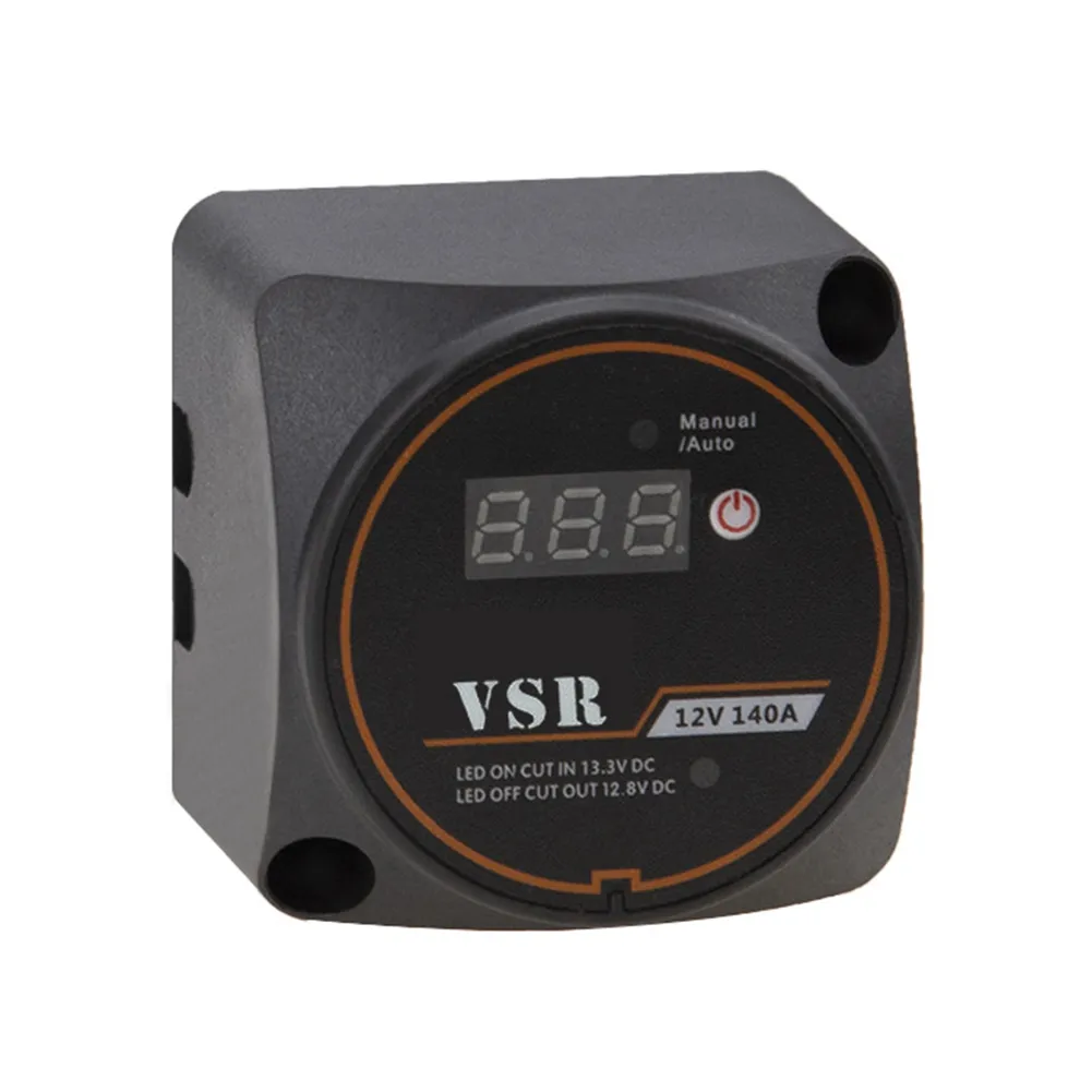 Digital Display VSR 12V 140A Dual Bluetooth Battery Monitor System With Voltage Sensitive Split ...