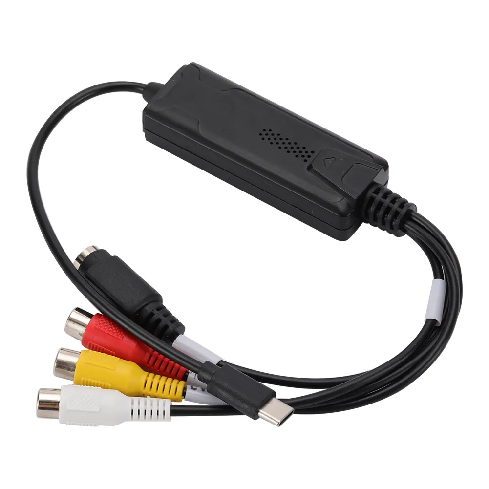 USB C CCTV Video Capture Card: 1 Channel Audio & Video Recording For ...