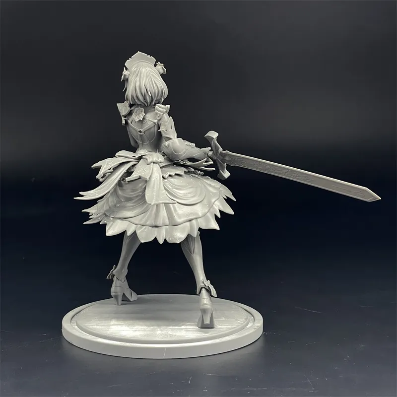 1/12 Scale Genshin Impact Resin Anime Noelle figurine garage kit ...