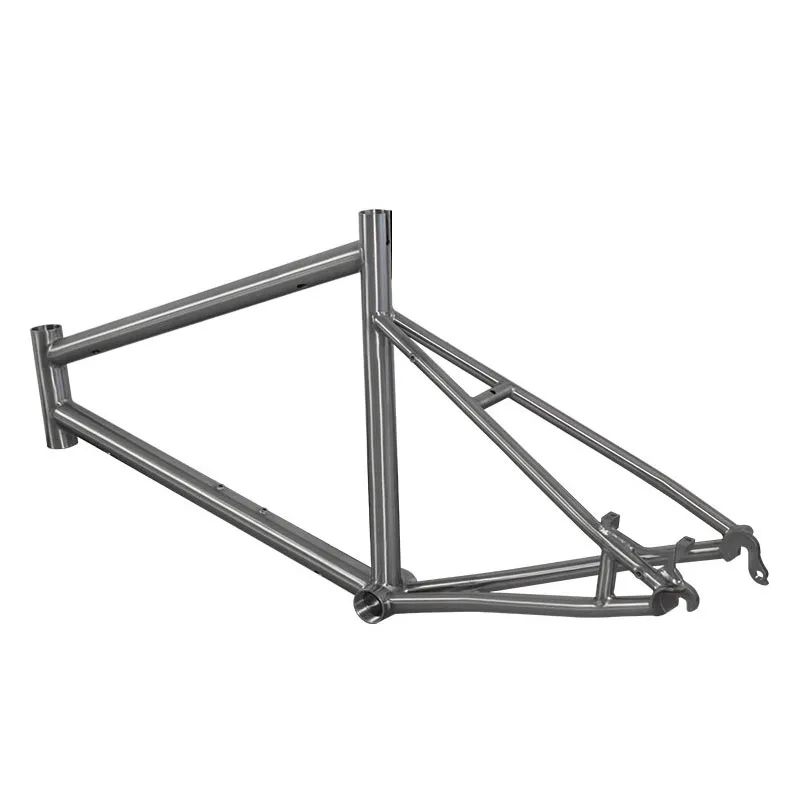 Ultra Light Titanium Mini Velo Bike Frame | Road Bicycle Parts | High ...
