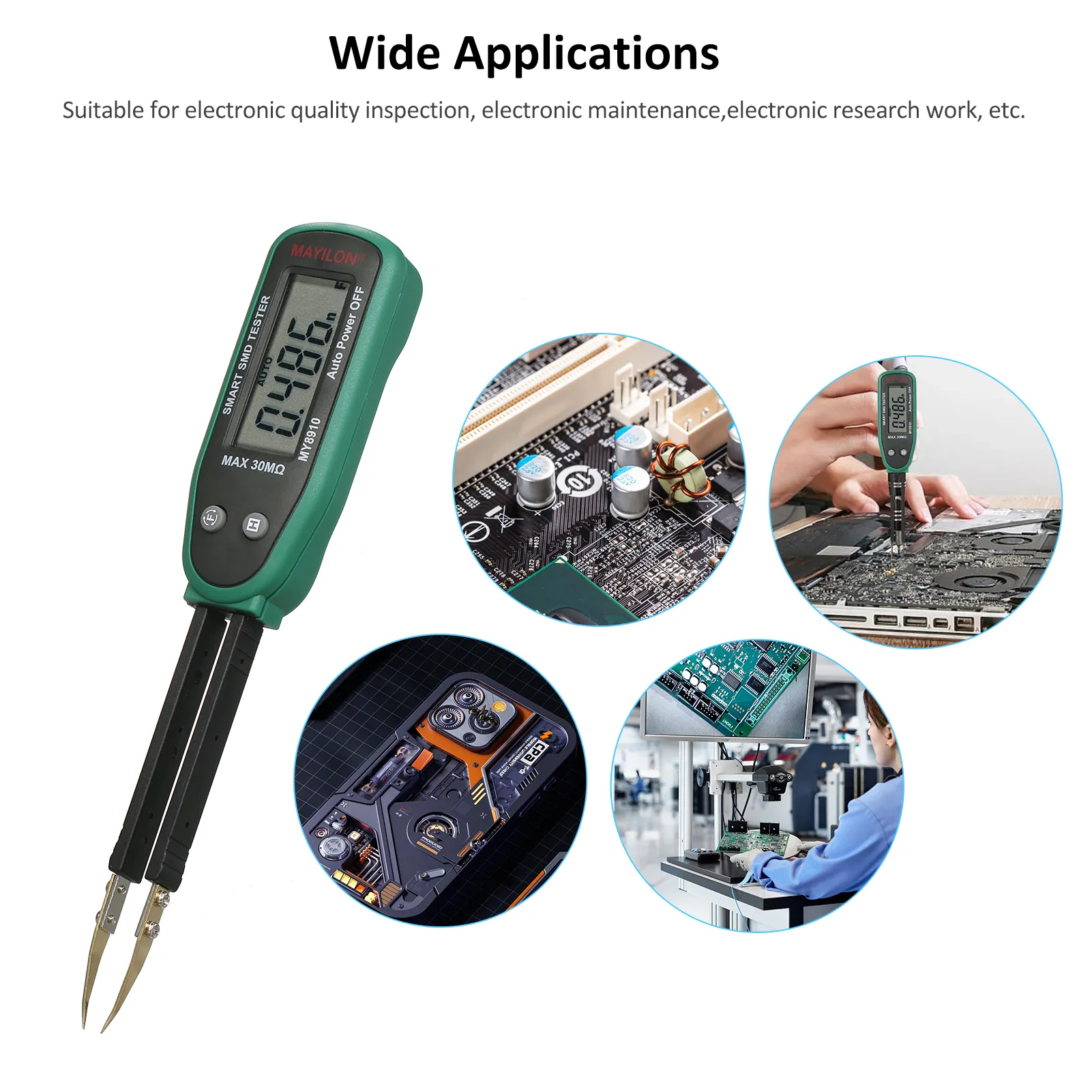 Smart SMD Tester Tweezers 3000 Count Pen Type... From Ddmyearth, $70.24 ...