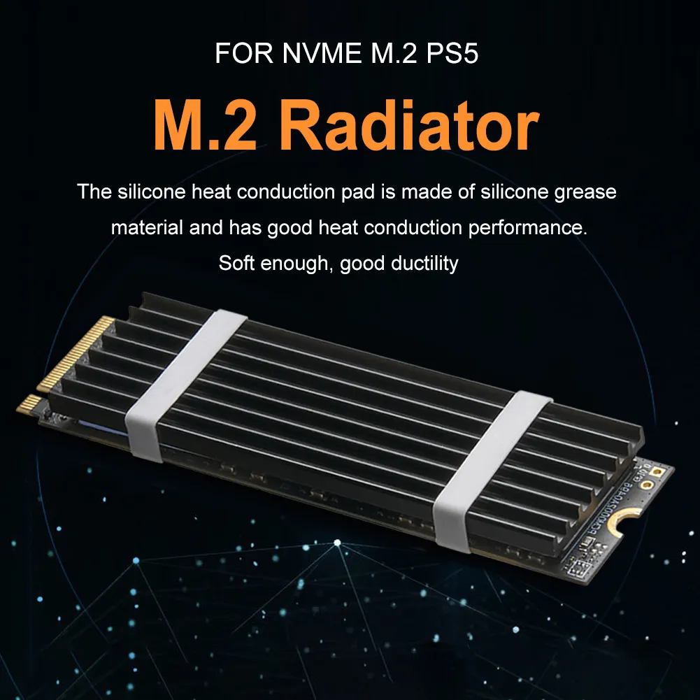 Metal Solid State Drive Cooler M.2 2280 NVMe SSD... From Ddmyfeb, $21. ...