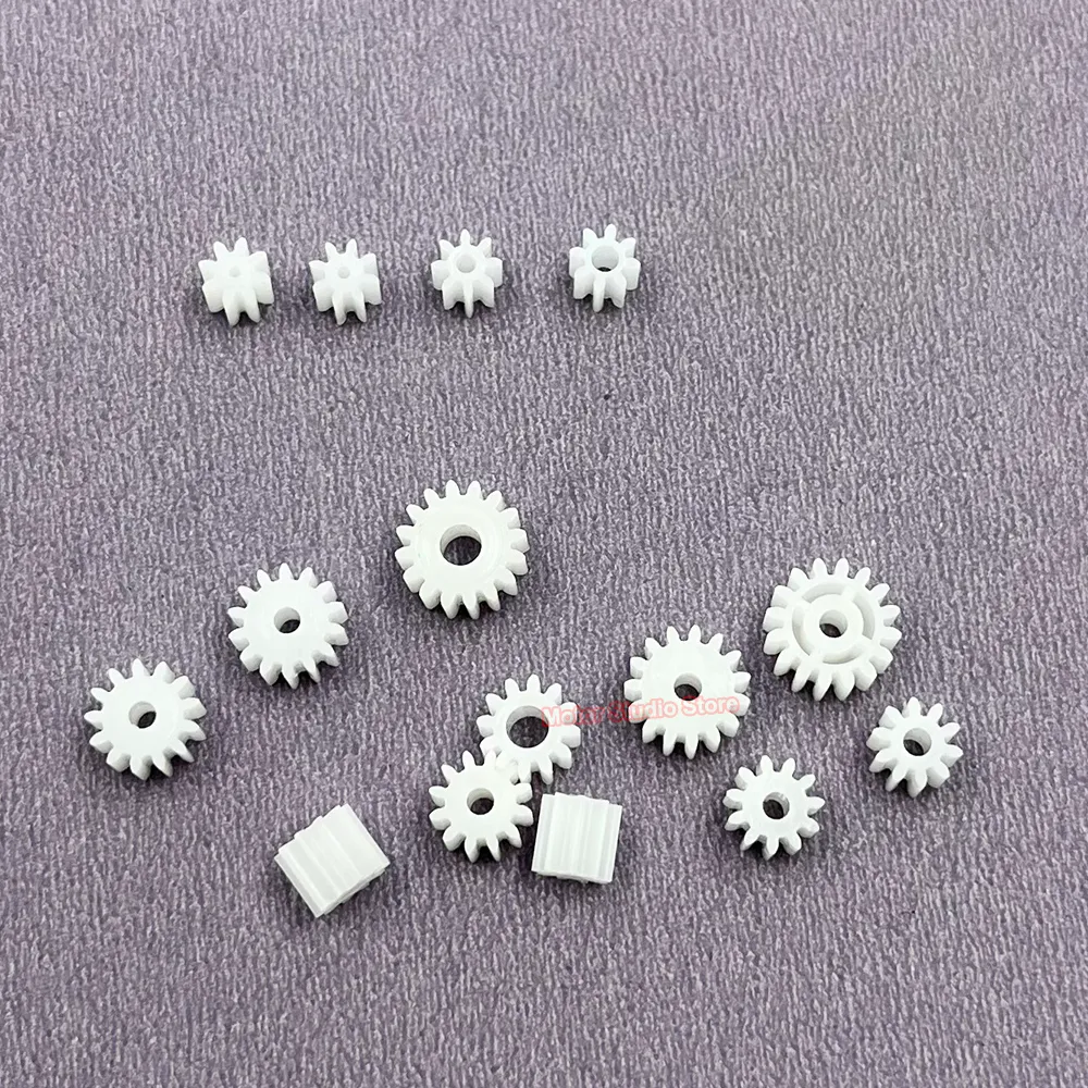DHgate.com:10Pcs Plastic Module Gear 0.8/1/1.5/2/3mm Bore 8-16T Teeth ...