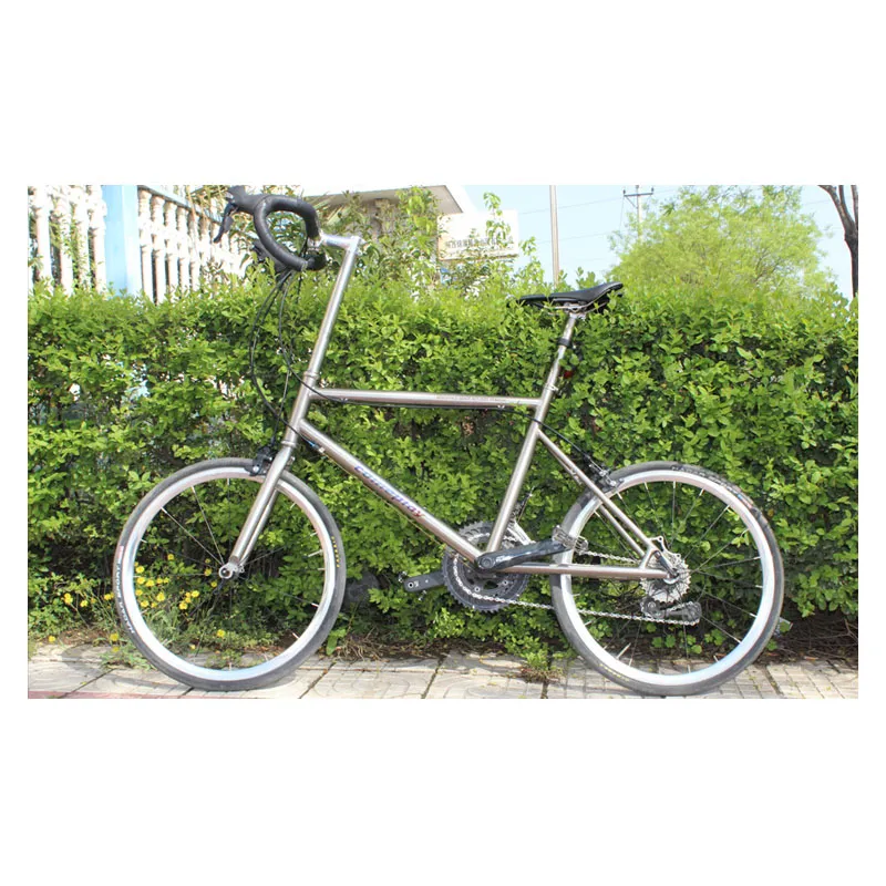 Ultra Light Titanium Mini Velo Bike Frame | Road Bicycle Parts | High ...