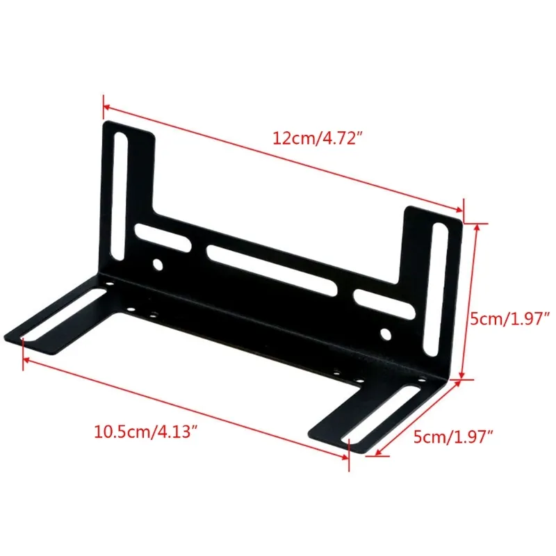 PC Water Cooling Pump Mount Bracket 12cm Radiator Support Holder With ...