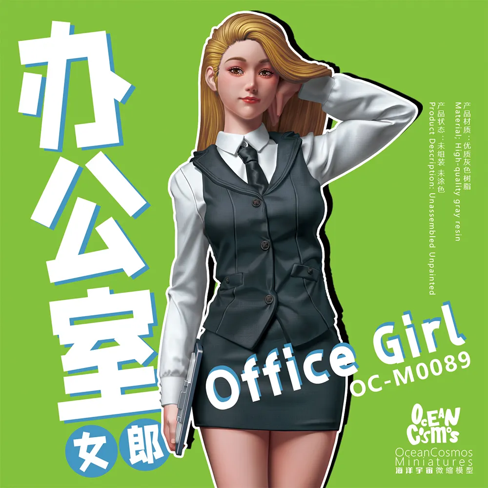 DHgate.com:1/35 Resin Miniature Sexy Office Lady Kit, Unpainted Figure ...