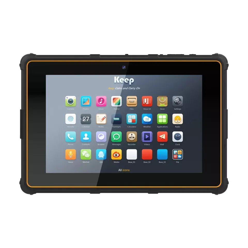 Rugged 8" IP67 Industrial Tablet PC with 2D br code scanner, Android 11 ...