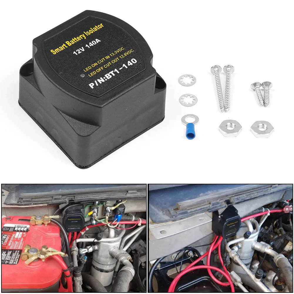 Dual Battery Smart Isolator 12V 140 Amp Voltage... From Ddmyearth, $41. ...