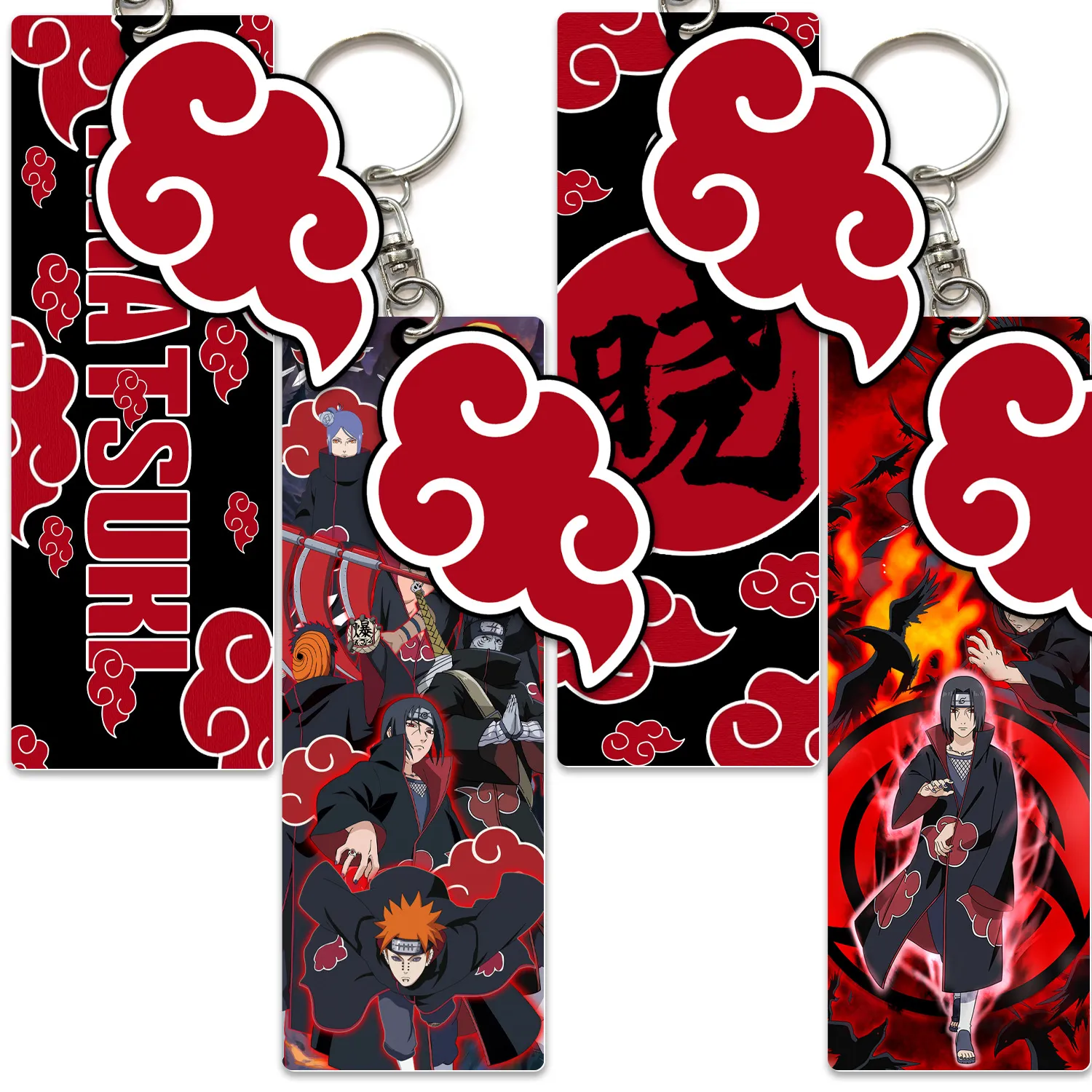 NARUTO Cosplay Acrylic naruto keychain Pendant with...