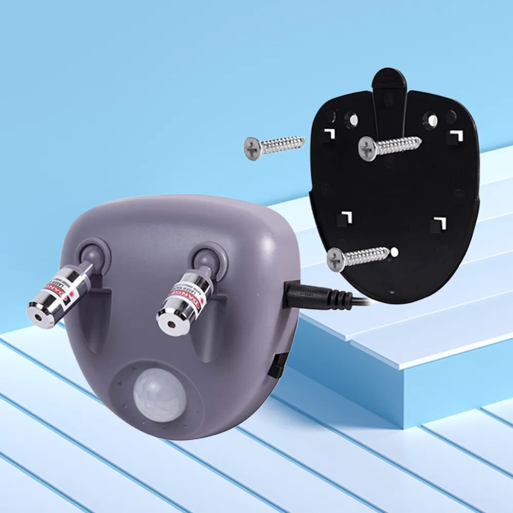 Car Laser Garage Parking Sensor Dual End Assist Aid Guide Stop Light System 110-220V Parking ...