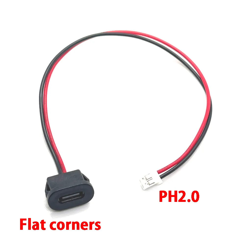 USB Type C Connector With Card Buckle 3A Fast Charging Port For ...