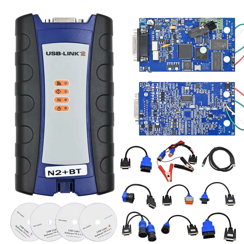 DHgate.com:A+++ Quality USB Link For Diesel Truck Diagnostic Tool EXQ 2 USB Bluetooth OBD2 Fault ...