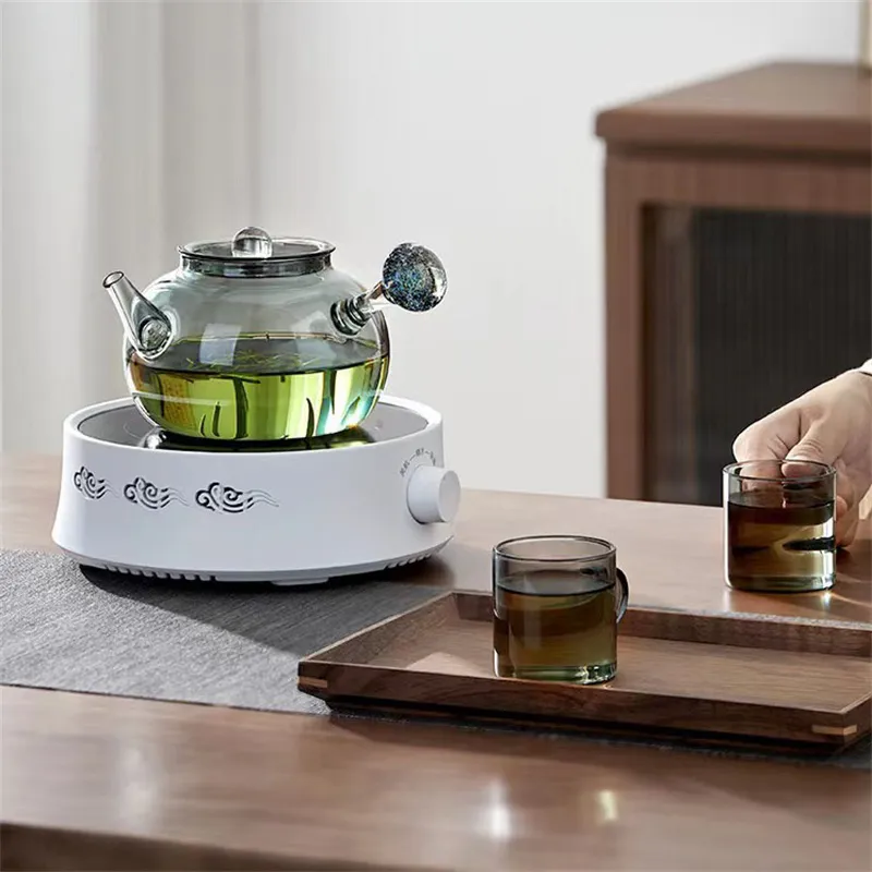 Borosilicate Glass Teapot With Infuser: 750ml Heat Resistant Side ...