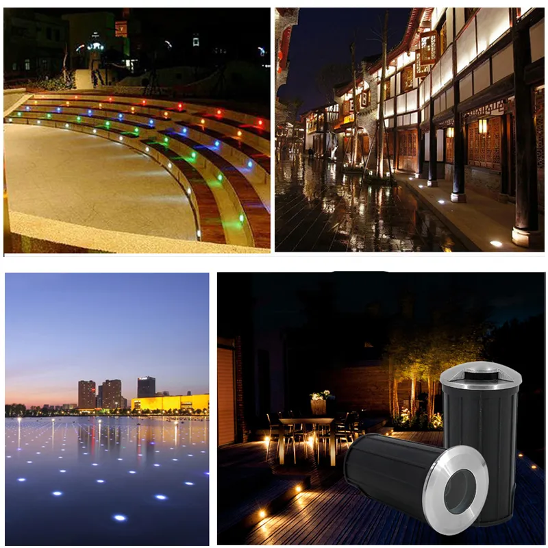 12V LED Ground Spot Lights 3W RGB RGBW Waterproof... From Ddmymaster ...