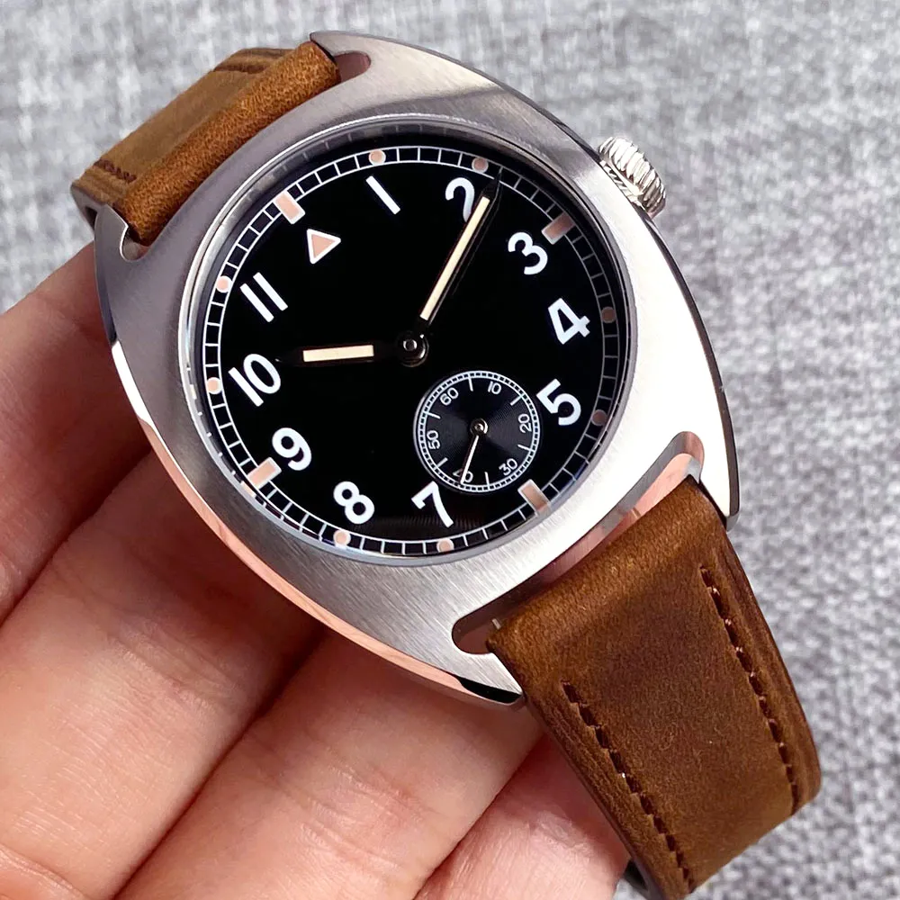 36mm Automatic Watch For Men Classic Pilot Style Self Winding ...