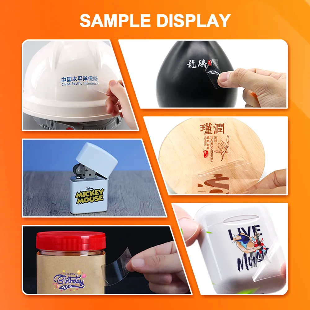 A4 UV DTF Film Transfer cutting sticker - 10/25/50/- Direct Printing ...