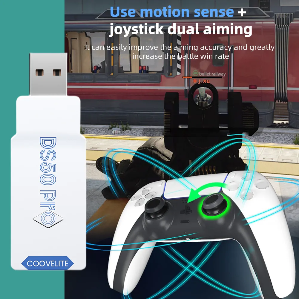 DHgate.com:2024DS50 Pro Controller Adapter: Mini Plug and Play ...