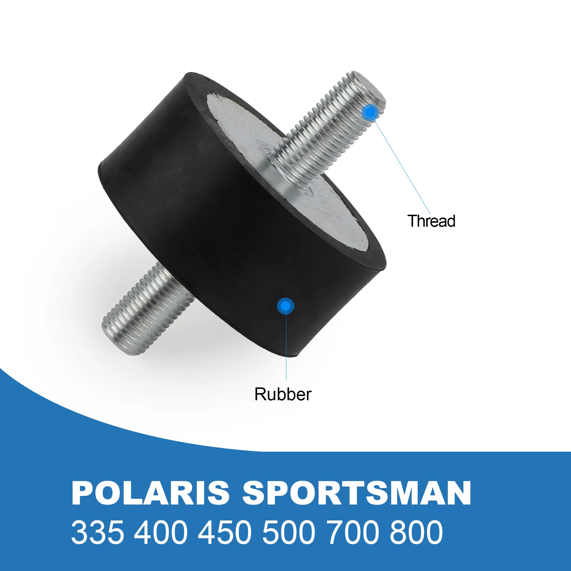DHgate.com:High-Quality Engine Rubber Motor Mount Kit for Polaris ...