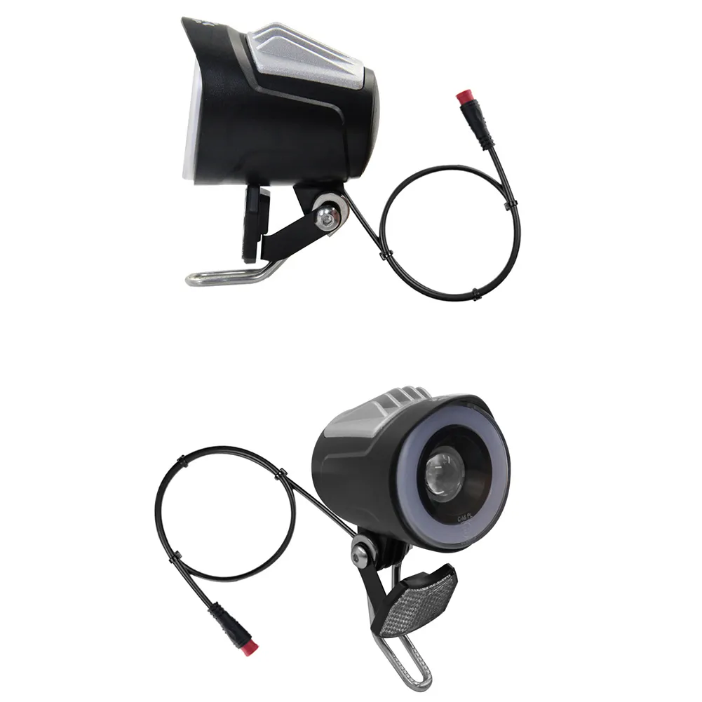DHgate.com:6V-48V Universal Waterproof Electric Bike Headlight with 2 ...