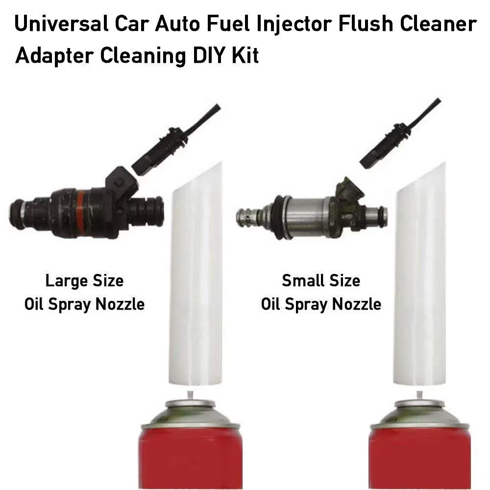 Professional Car Fuel Injector Cleaning Wash Adapter Kit - Complete ...