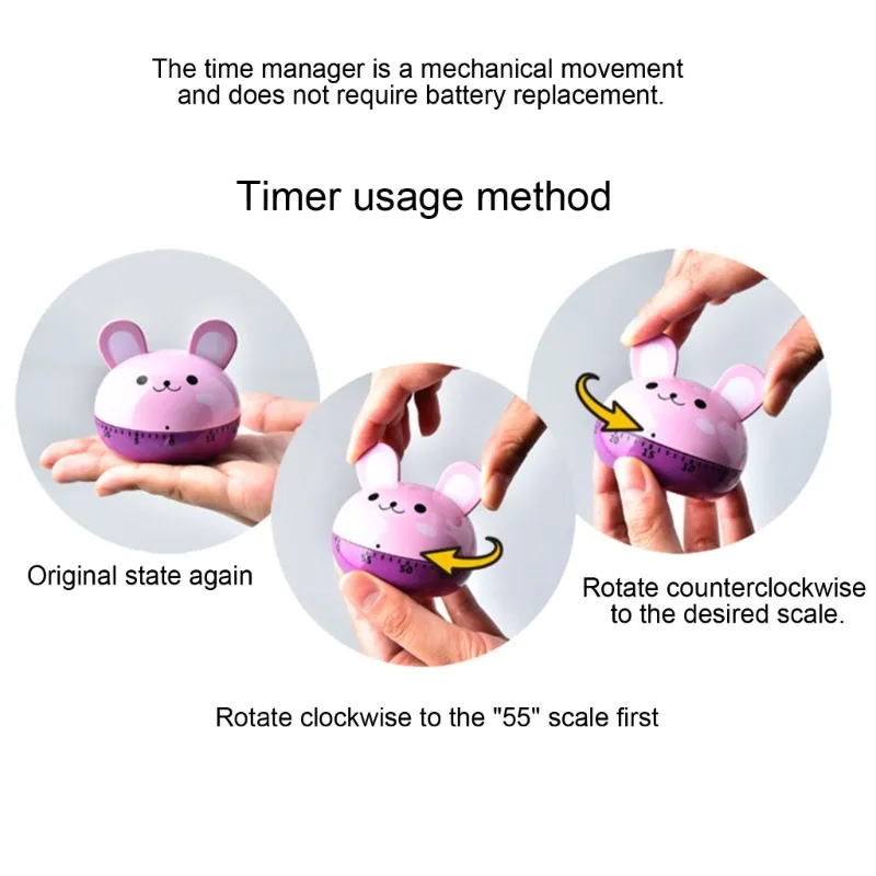 Cute Kitchen Timer - Novelty Kitchen Timer Perfect for Cooking, Reading ...