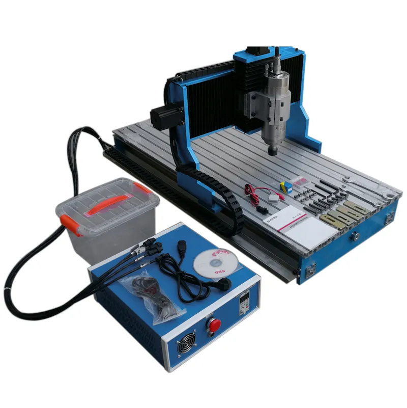 CNC Router Metal Engraving Machine 4 Axis PCB Wood Cutting Milling ...