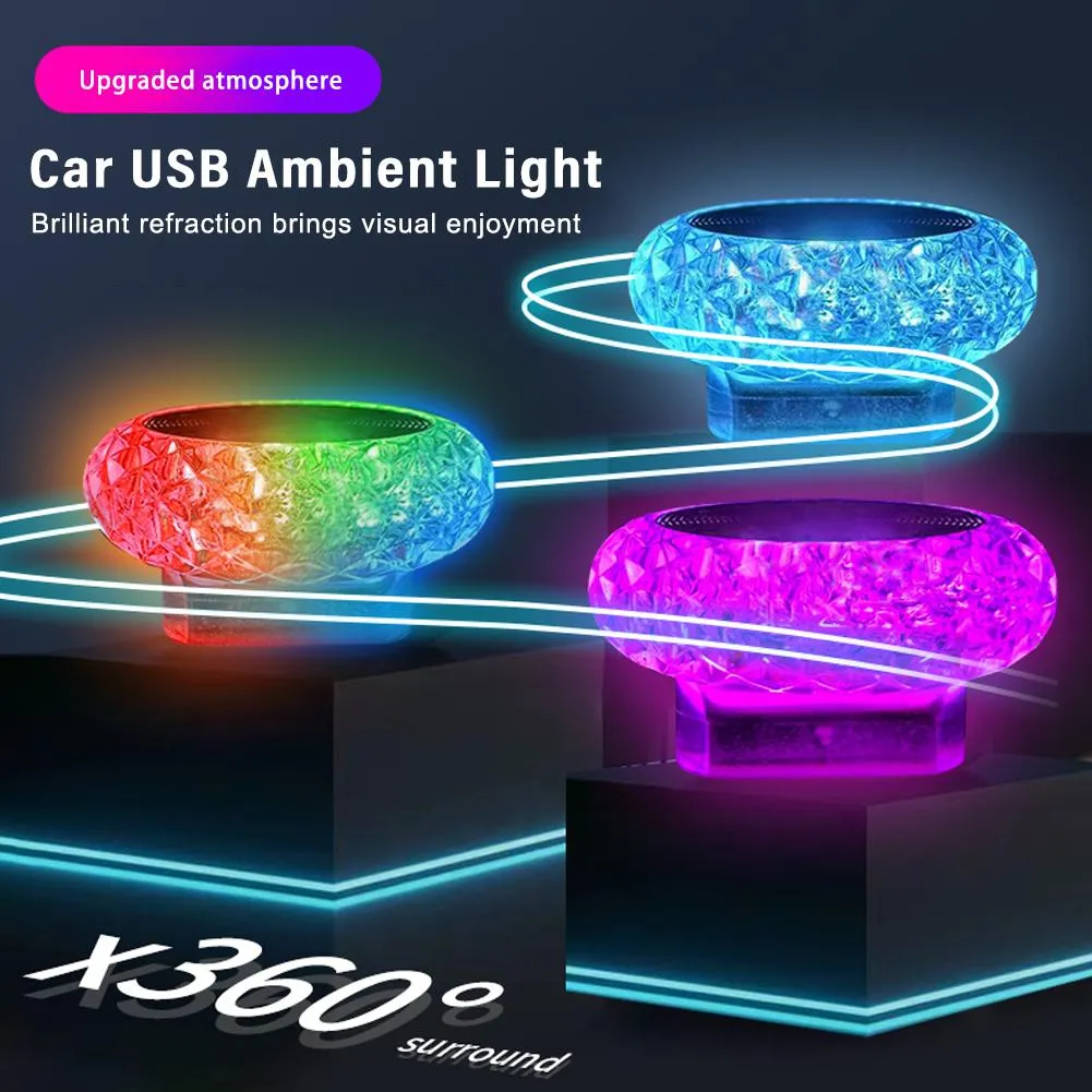 DHgate.com:Mini LED Car USB Ambient LightPlug-in Interior Auto Lights ...