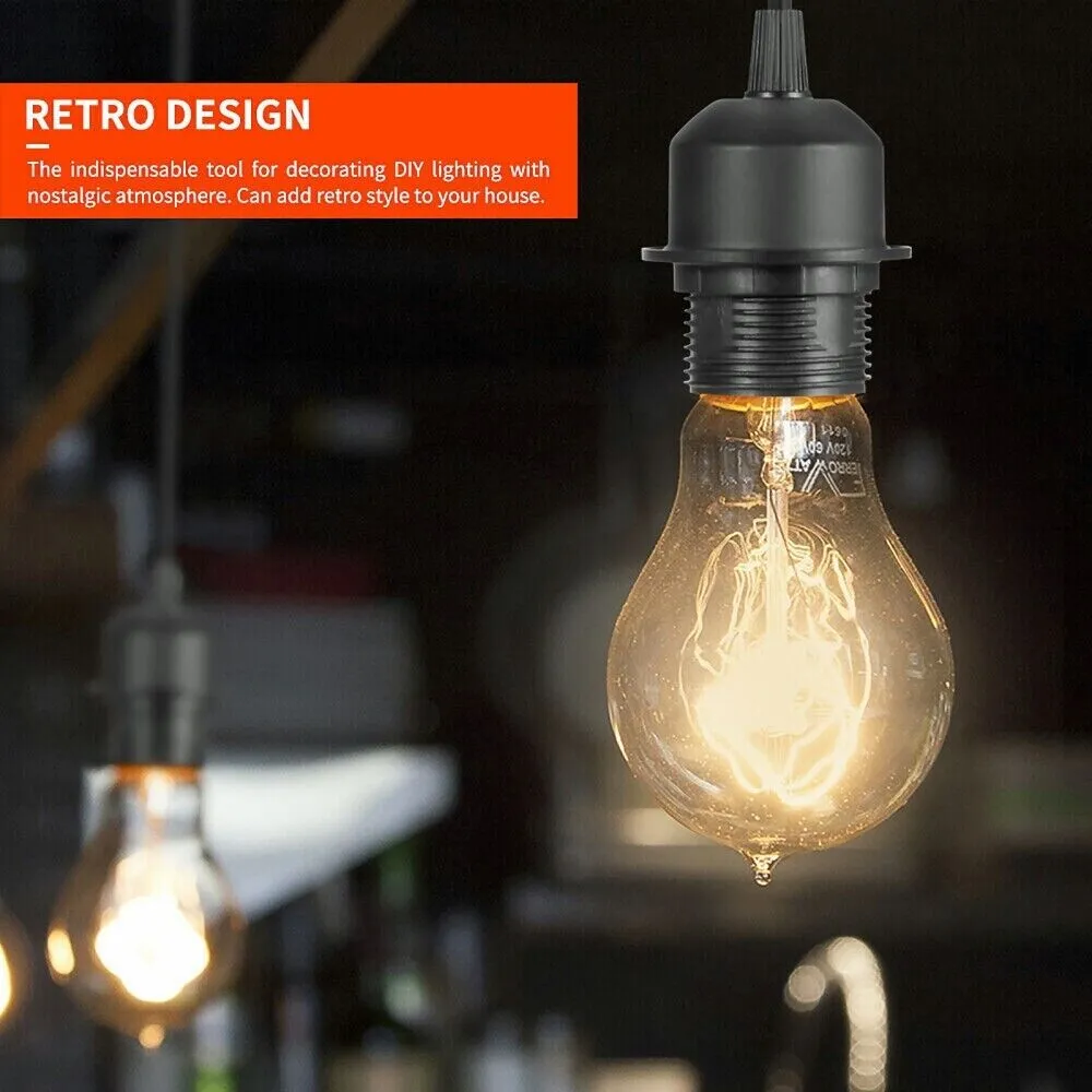 E Screw Bulb Holder DIY Hanging Pendant Lamp Base... From Ddmylucky ...