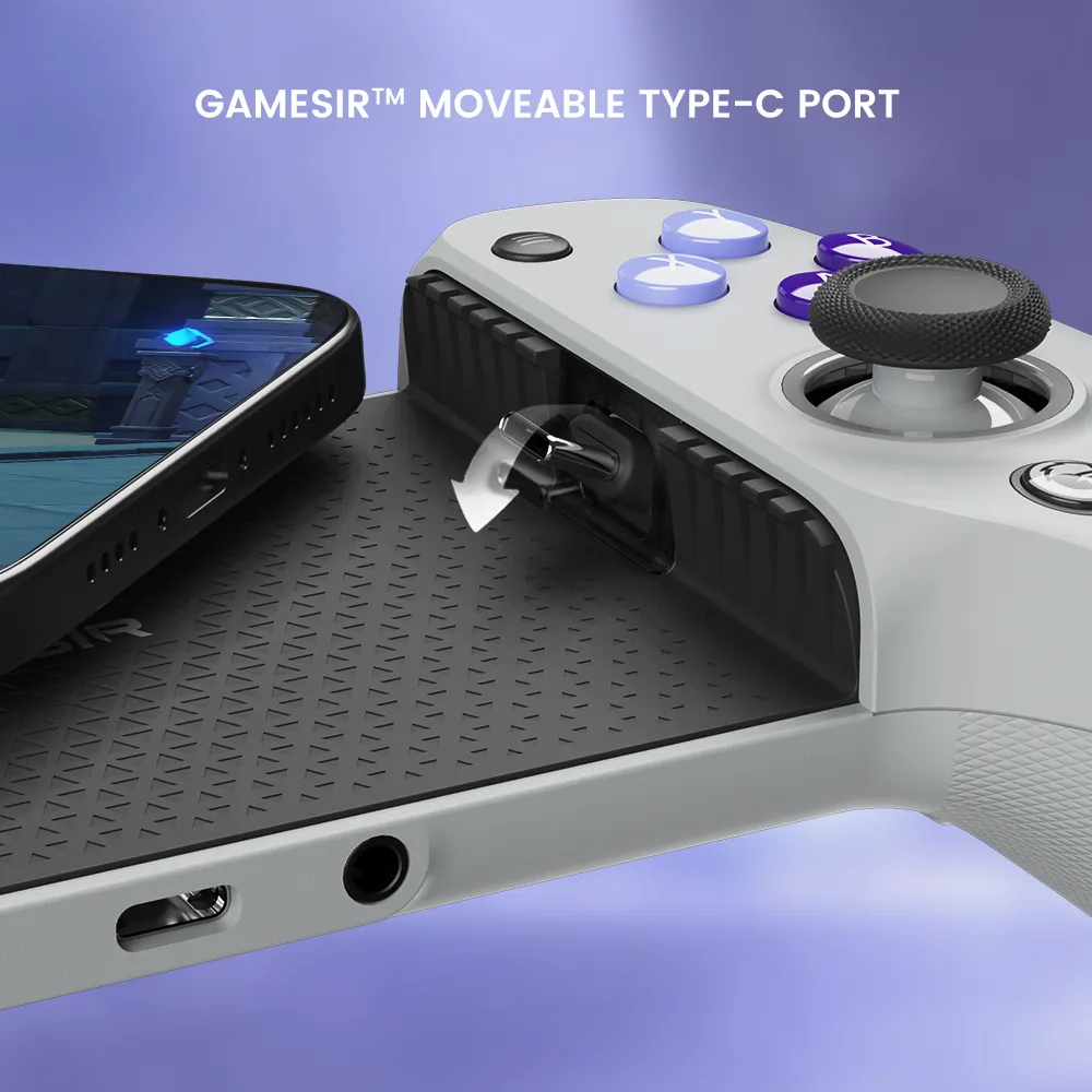 GameSir G8 Mobile Phone Gamepad Hall Effect Game Controller for iPhone ...