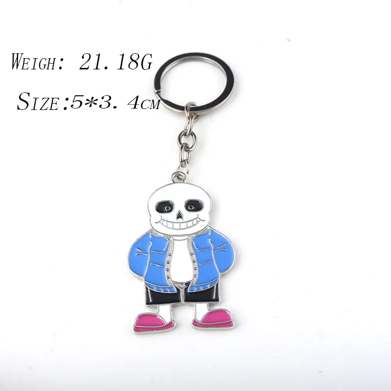 Undertale Sans Papyrus Panda Skull cute keychains - Cute Cosplay ...