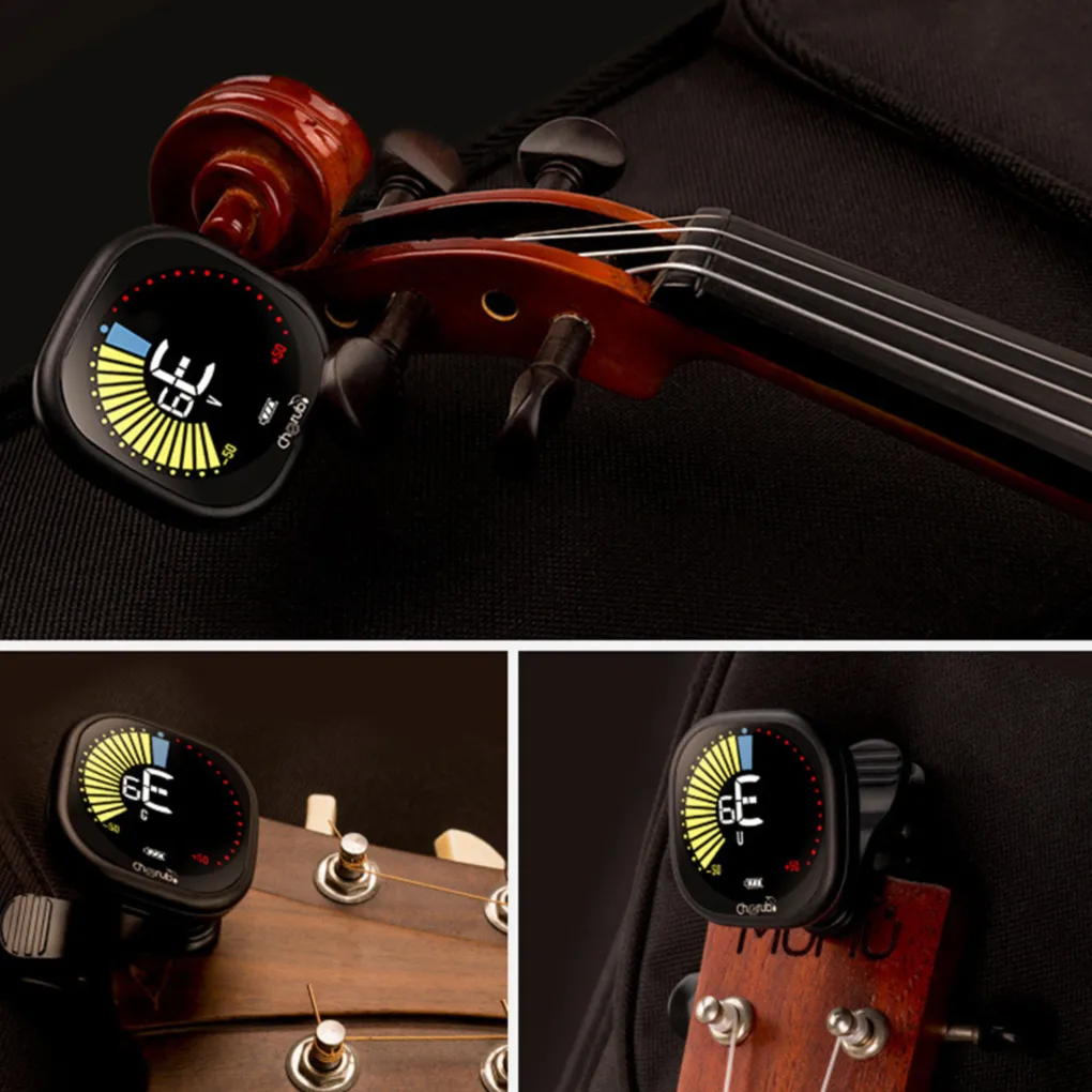 Ukulele Tuner with Mic: Rechargeable Guitar, Violin, and Ukulele Tuning ...