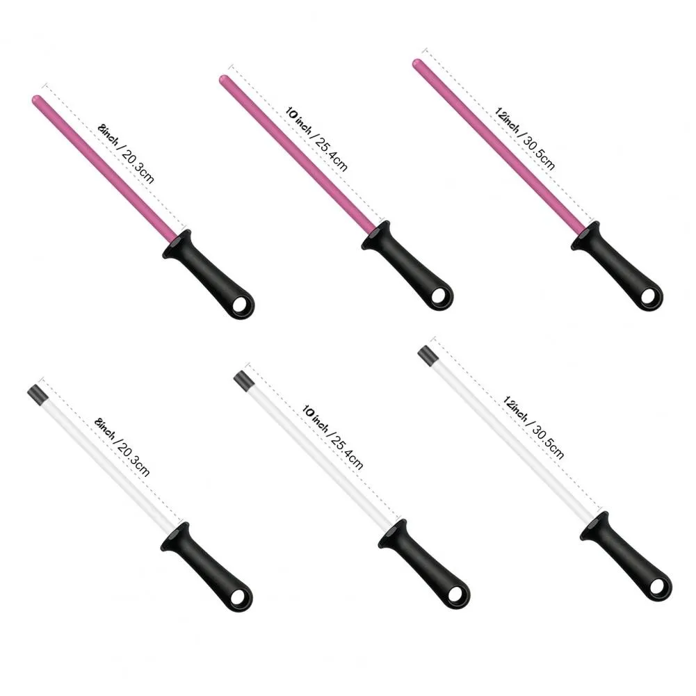 Rust-Proof Ceramic Cutter Sharpener Sharpening Rod: Versatile, Easy-To ...