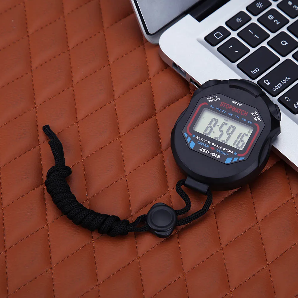Portable Waterproof Running Timer: Lightweight Sports Stopwatch with ...