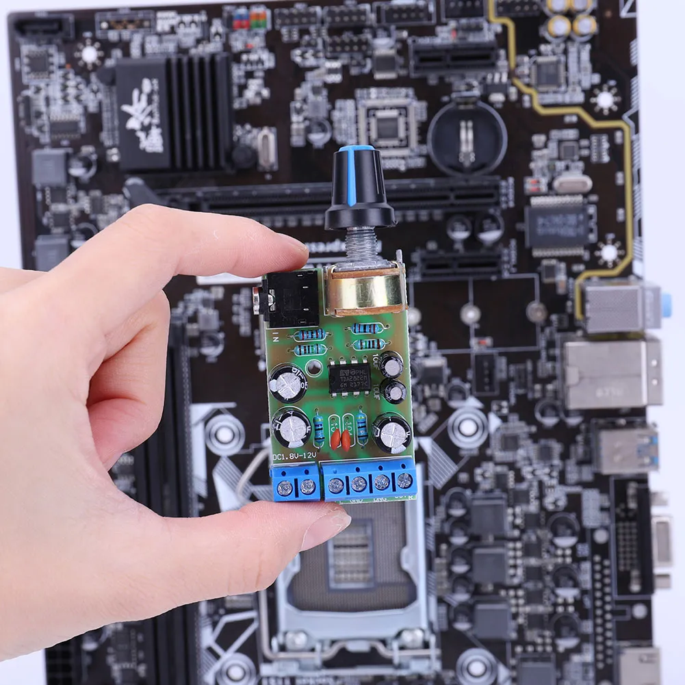 TDA2822M 2-Channel Audio Amplifier Module for Enhanced Sound, DC 1.8 ...