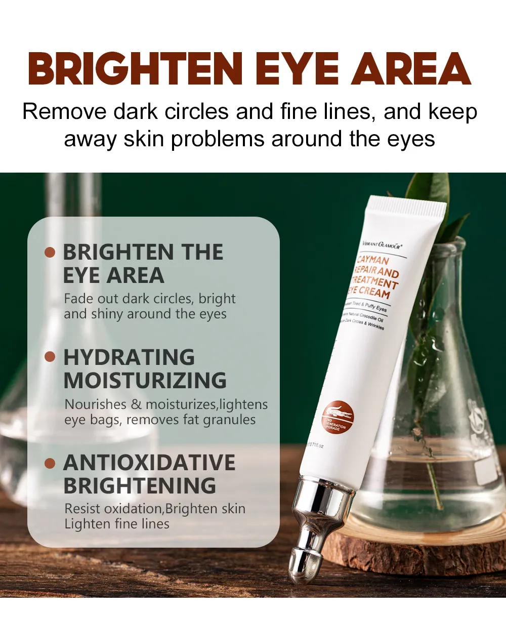 Anti Aging Crocodile Eye Cream Eye Repair Reduces Dark Circles Under ...