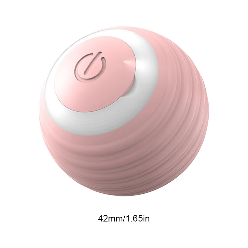 Rechargeable Smart Motion Sensor Cat Toy Ball With LED Lights Automatic ...