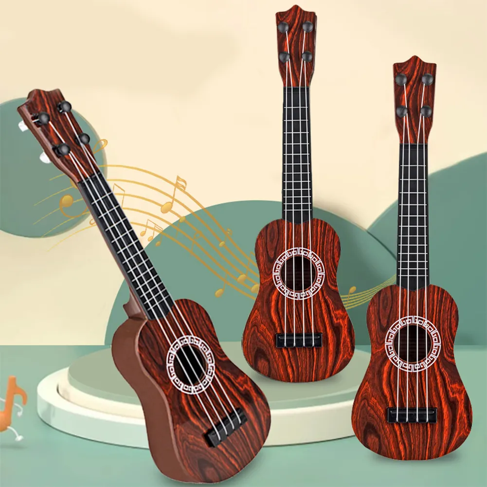 Children's Mini Ukulele Set: 16-Piece Musical Instrument Toys for Kids ...