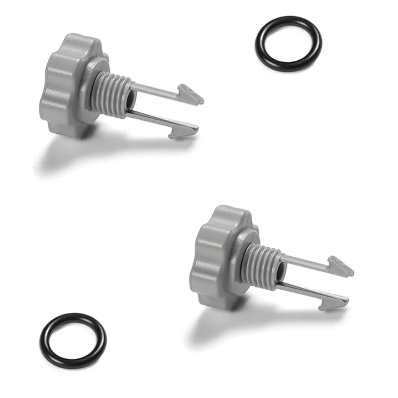 Premium Air Release Valves 2-Pack with O-Rings for Spas, Swimming Pools ...