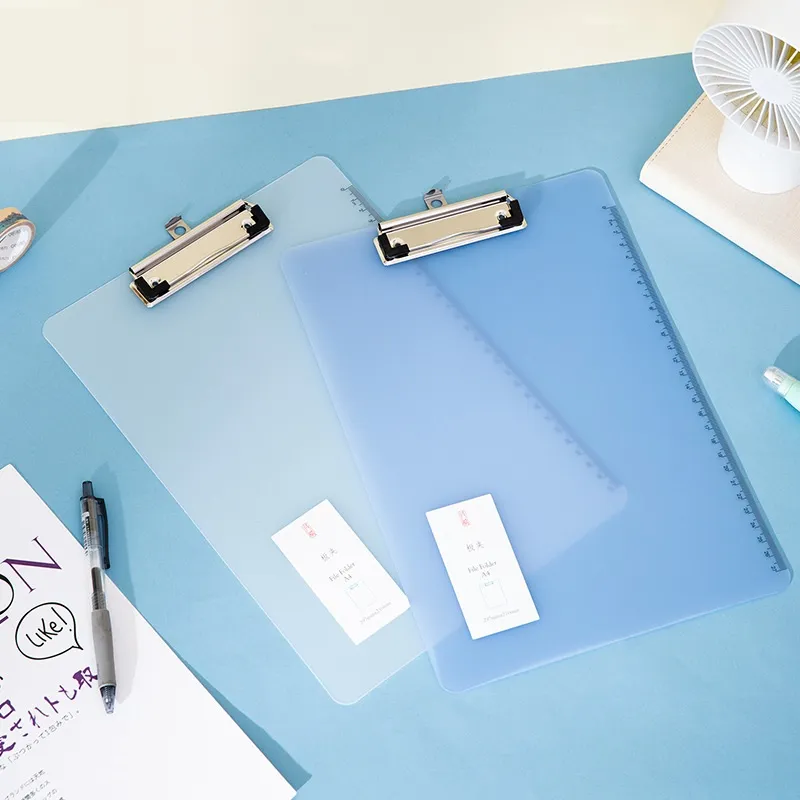 Wholesale Deli Translucent A4 Plastic Clipboard Pages In Pega For ...