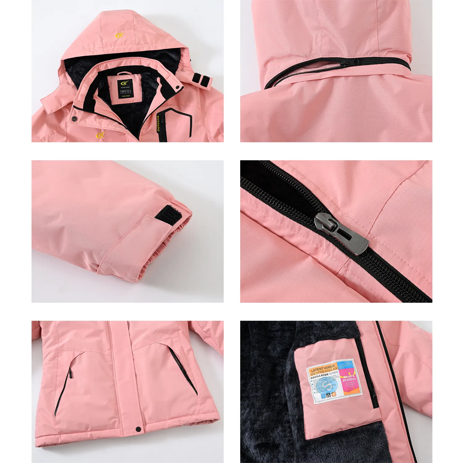 DHgate.com:Premium Women's Winter Ski Jacket: Warm, Waterproof Hooded ...