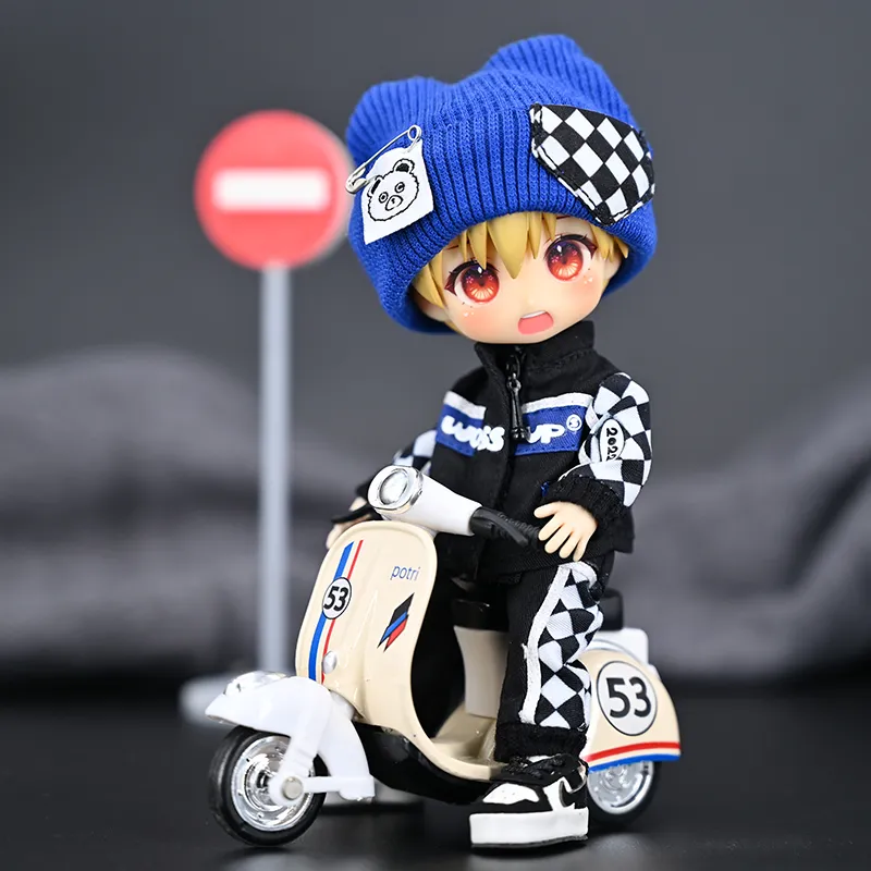 Ob11 Locomotive coats for dolls and Short Skirt Set - Cool Accessories ...