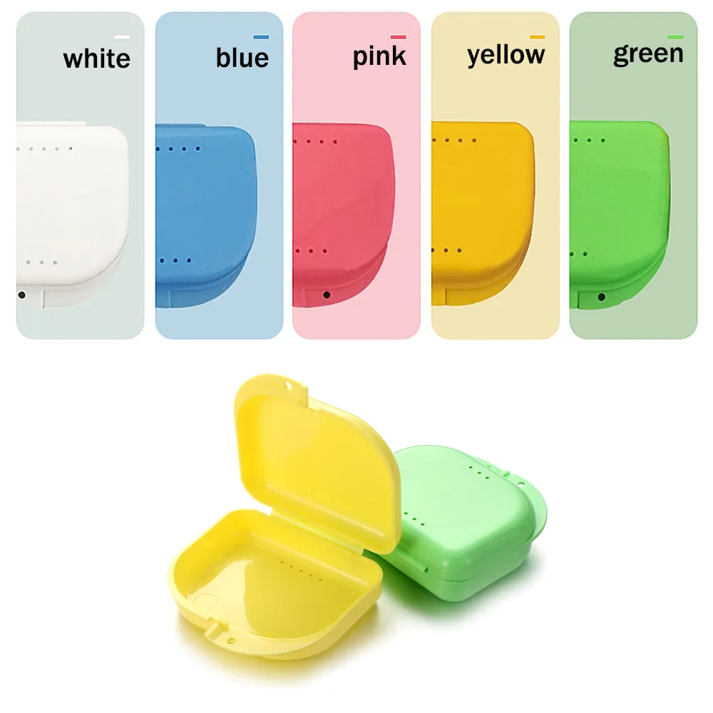 Unbranded Retainer Boxes Cases Dental Retainer & Mouthguard Storage ...